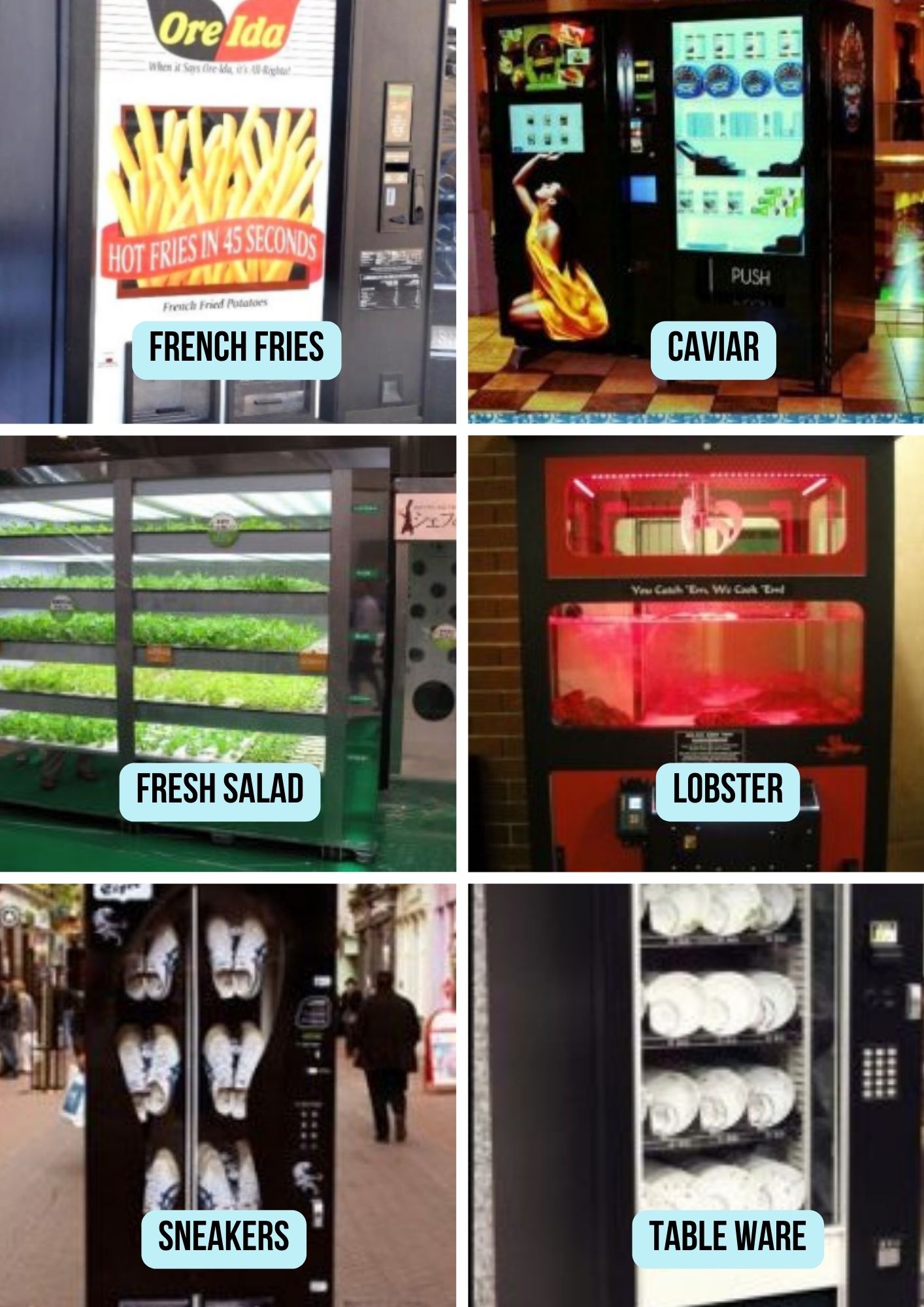 Tape some money to a vending machine - 365 Smiles